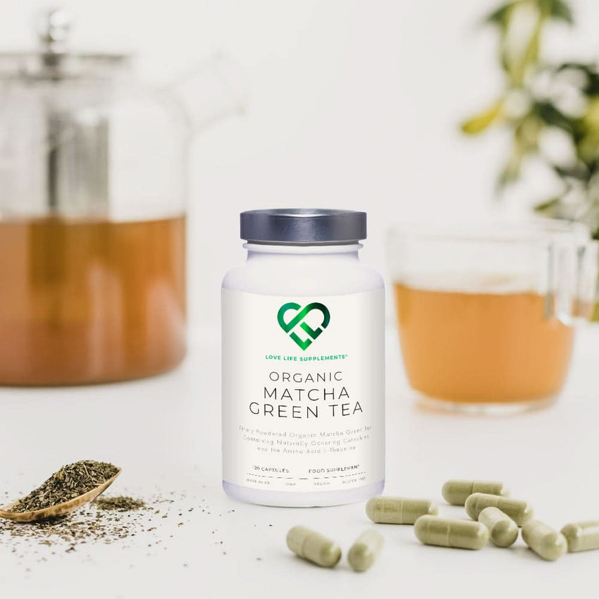 60 Matcha Green Tea Capsules – Love Life Supplements