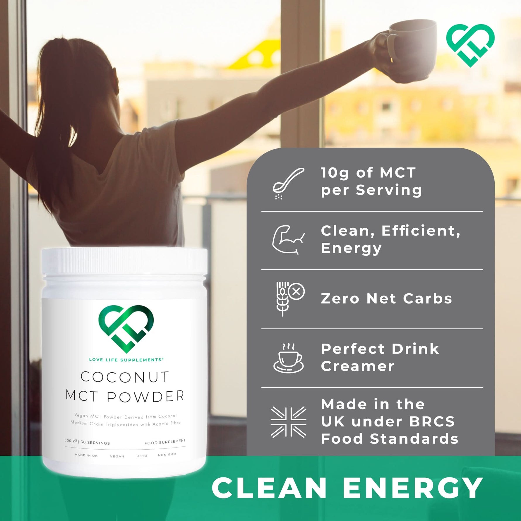 Buy coconut mct powder – Love Life Supplements