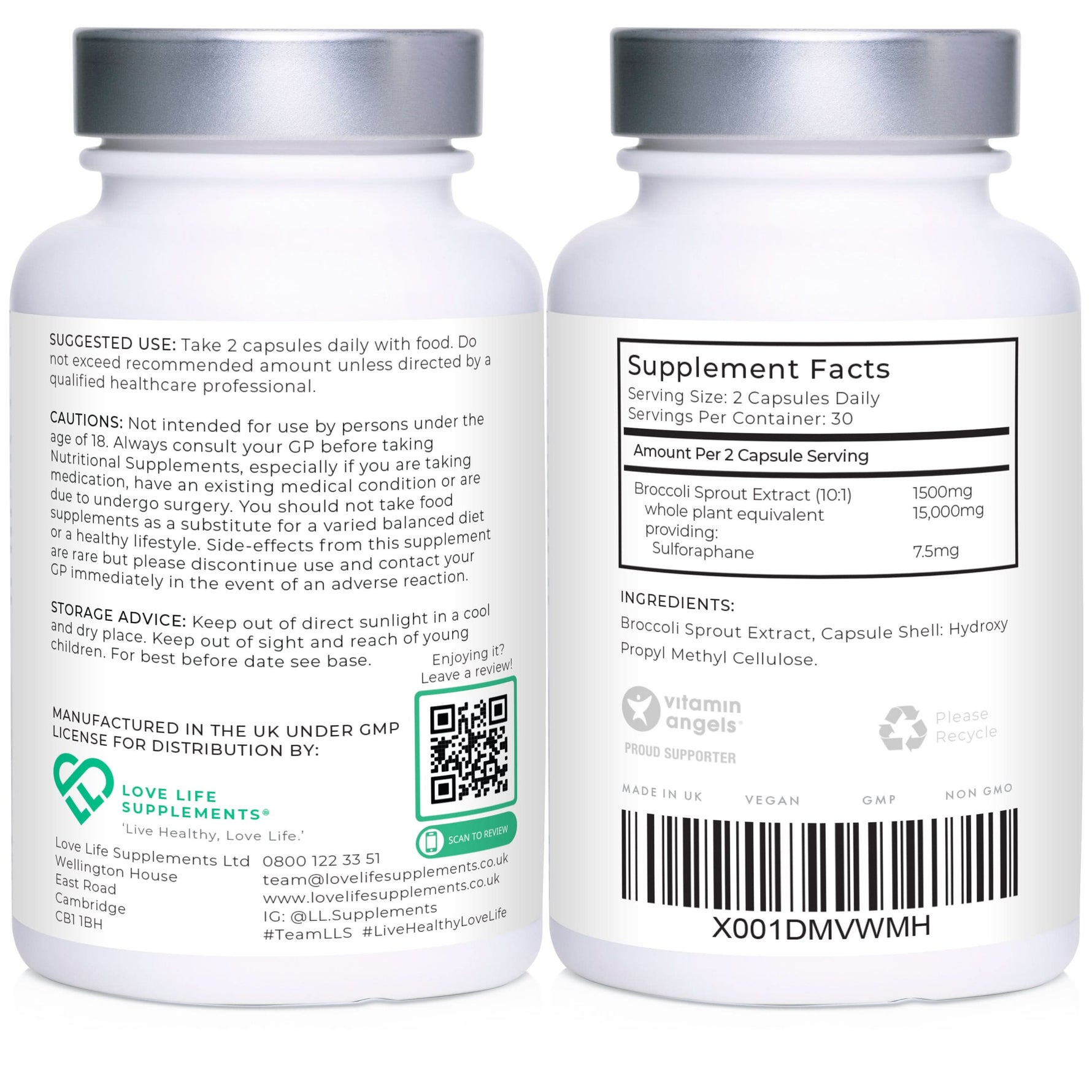 Broccoli Sprout Extract Capsules – Love Life Supplements