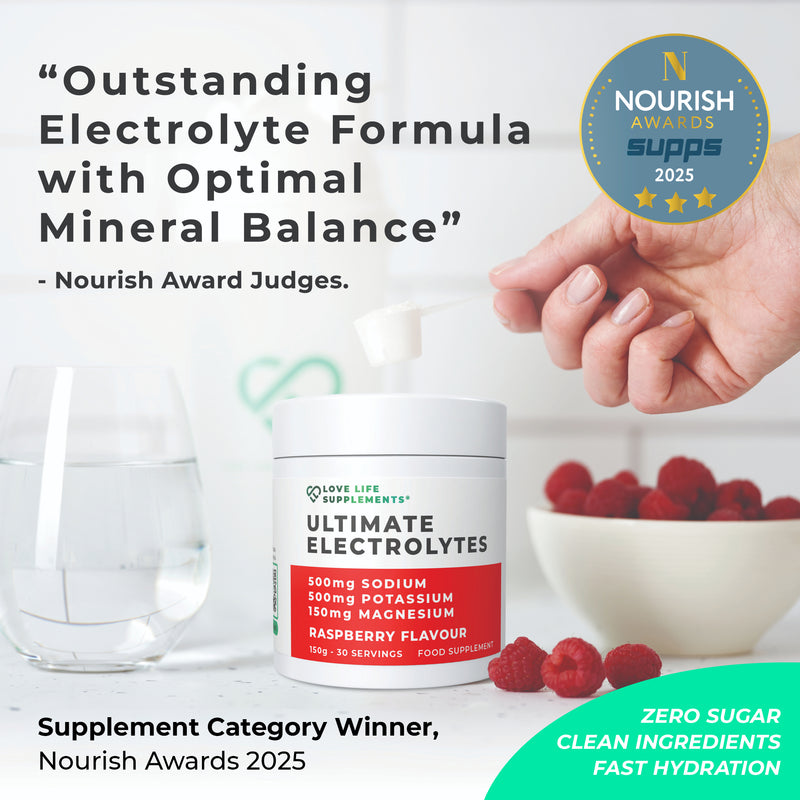 Ultimate Electrolytes Powder (500mg Sodium + Potassium) — UK Made ...