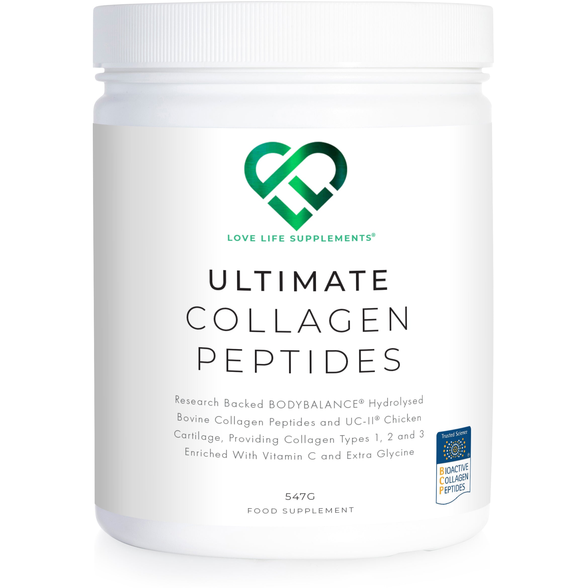 Love Life Supplements | BODYBALANCE® Collagen Peptides | UK-Made