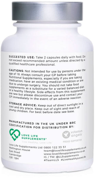 Curcumin 95 Advanced Capsules with Bioperine® – Love Life Supplements